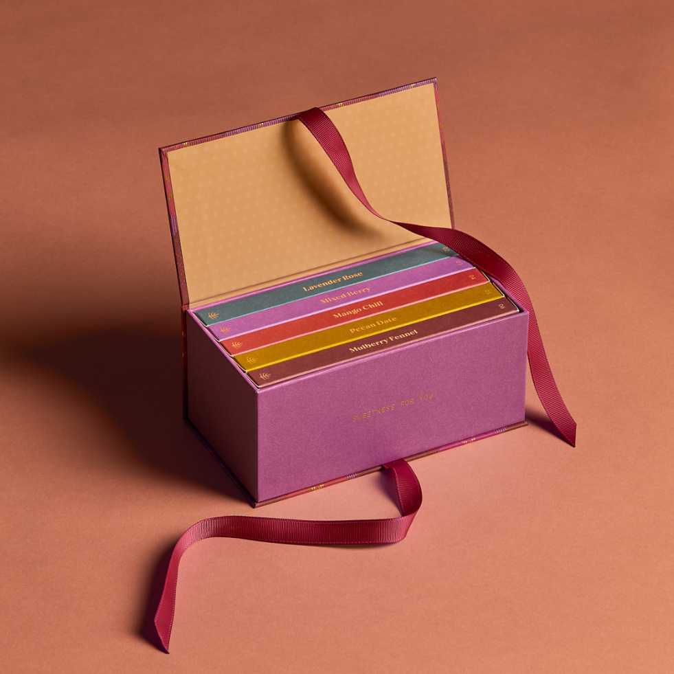 Garden Party Collection Date-Sweetened Dark Chocolate Gift Set – Spring ...