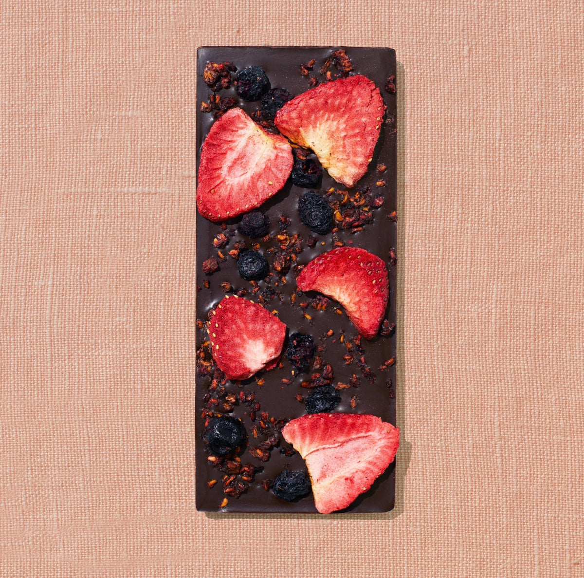 Mixed Berry Date-Sweetened Dark Chocolate – Spring & Mulberry